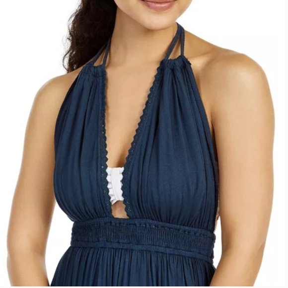 Raviya | Dresses | Raviya Ruffled Halter Coverup Maxi Dress | Poshmark